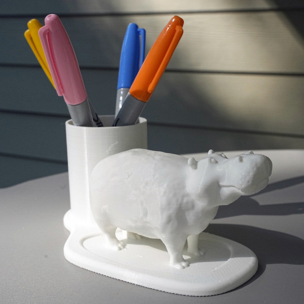 Hippo pen holder - Sleeping Bear